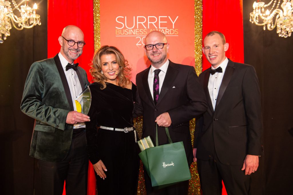 ramsac wins Large Business of the Year at Surrey Business Awards - ramsac Ltd